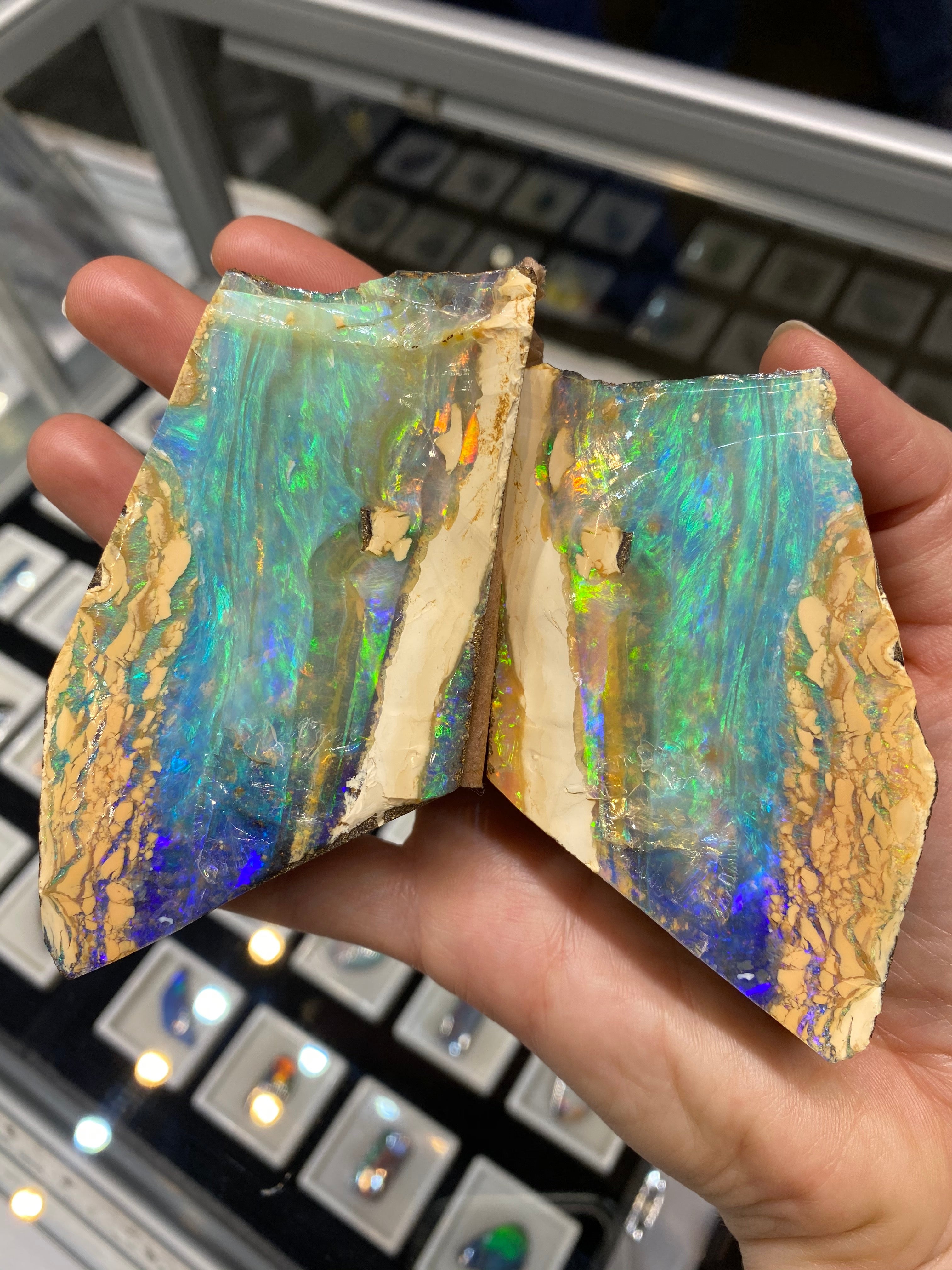 Ethical Boulder Opal from Australia - Broken River Mining