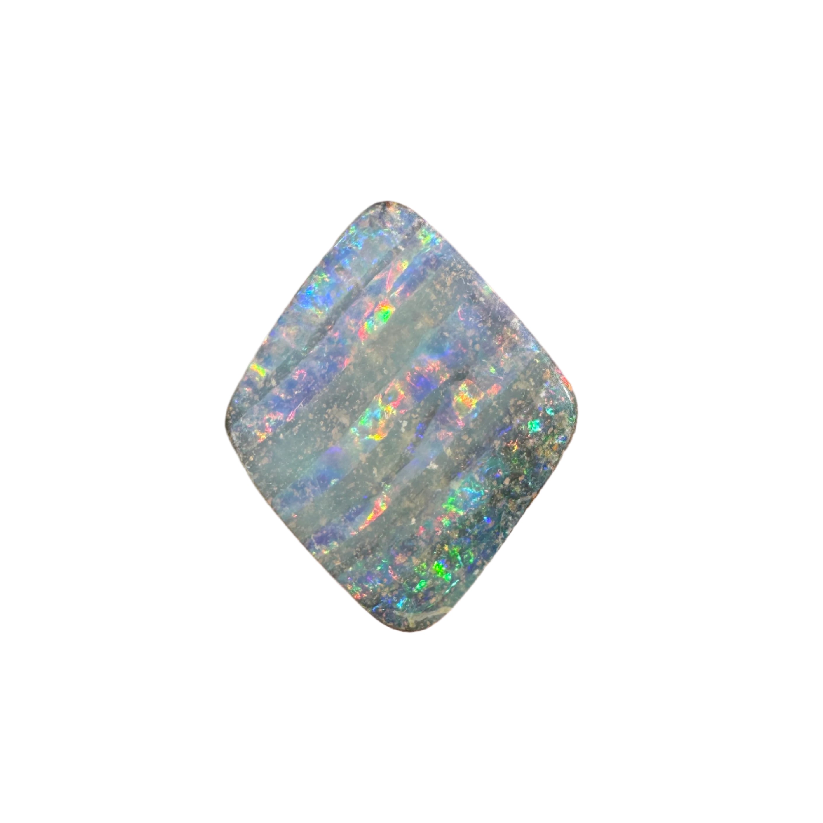 4.61 Ct rainbow stripe boulder opal – Broken River Mining