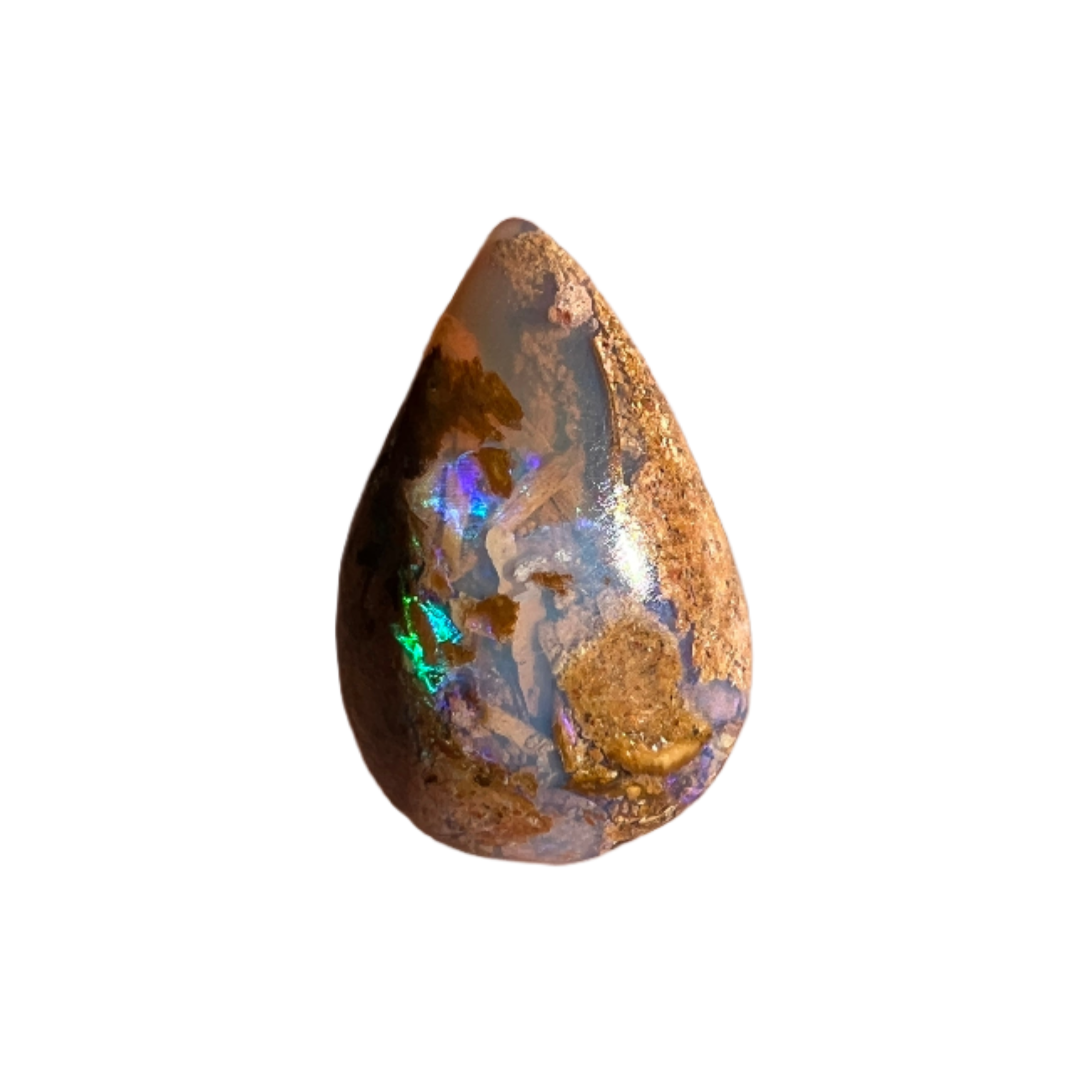 6.95 Ct wood replacement opal – Broken River Mining