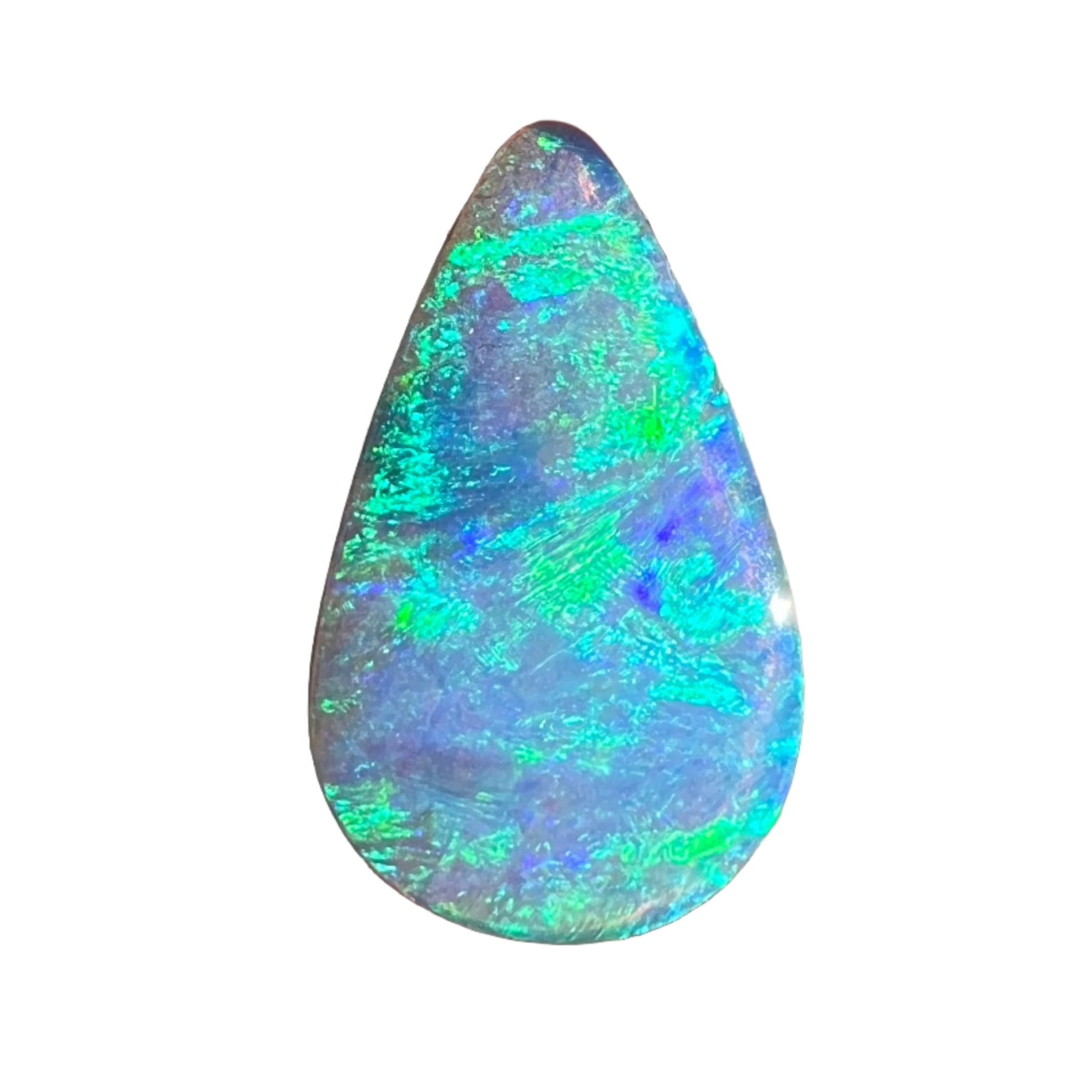5.24 Ct BRIGHT OCEAN-TONED BOULDER OPAL – Broken River Mining
