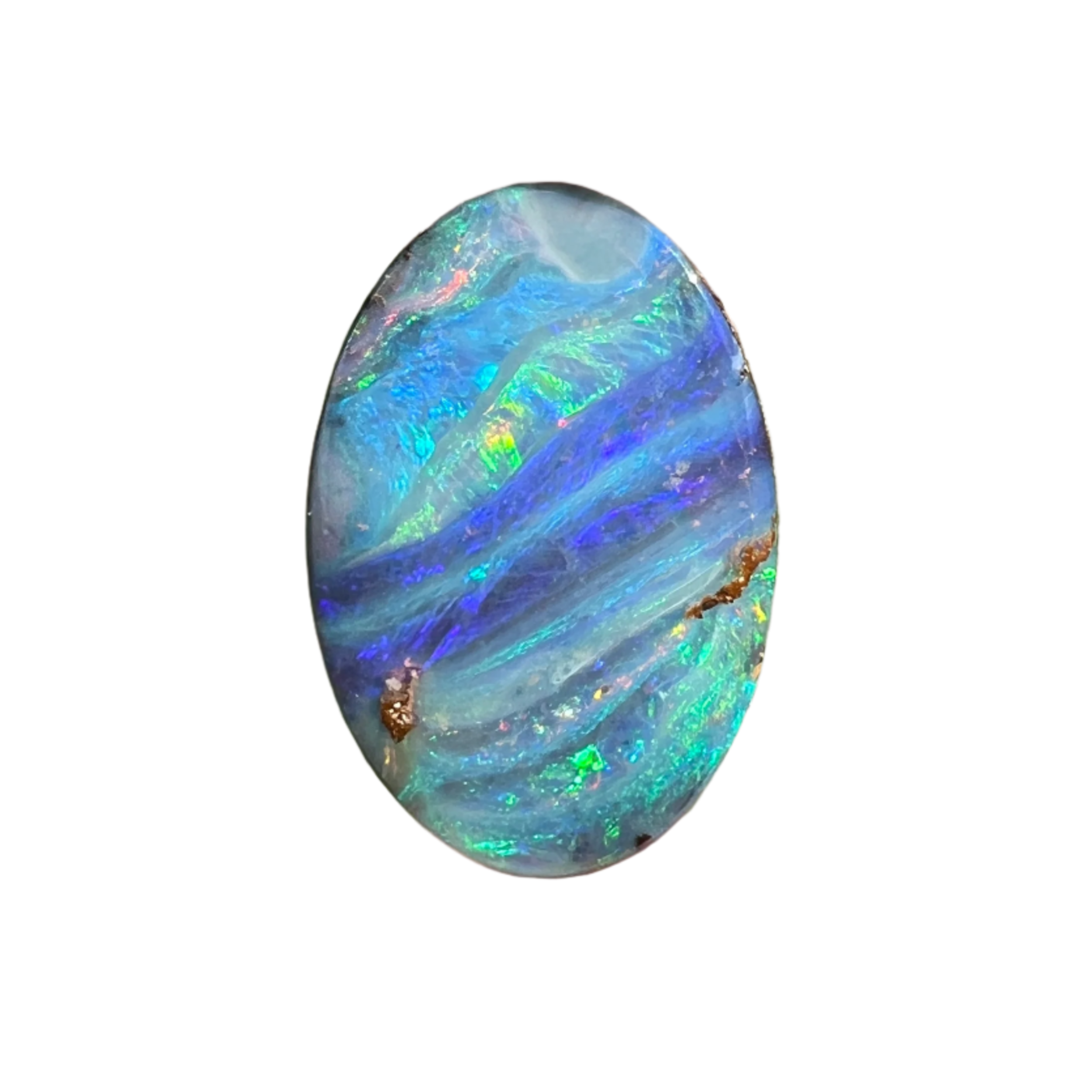 8.01 Ct striped boulder opal – Broken River Mining